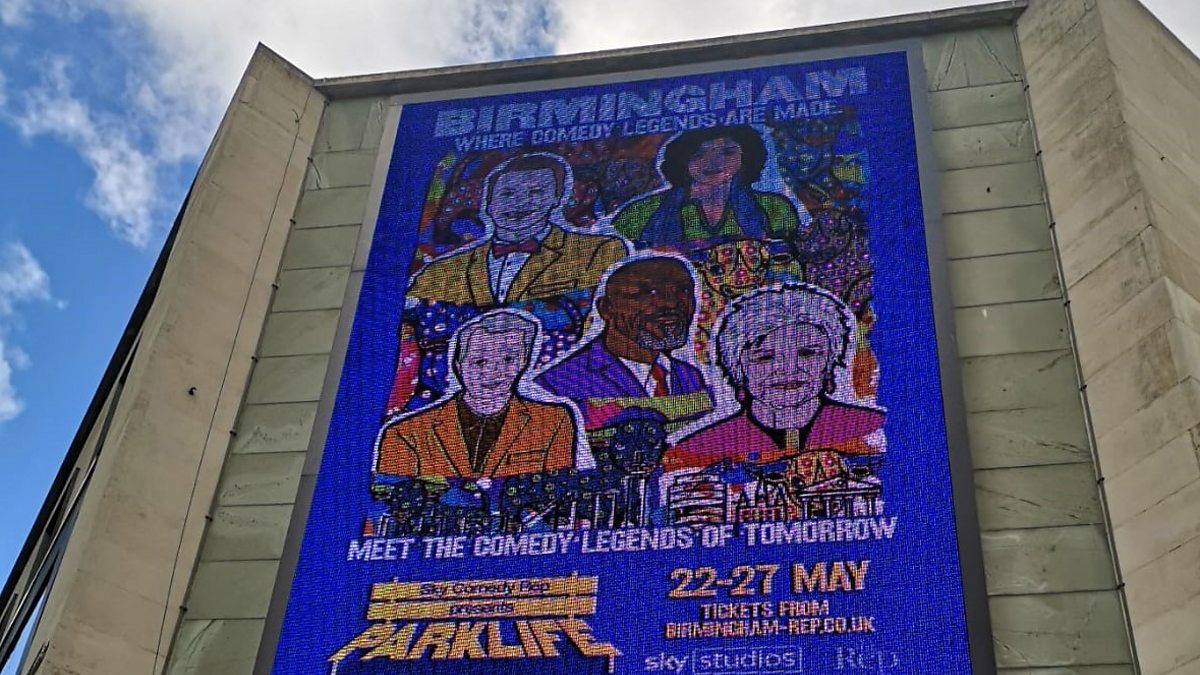 BBC Radio WM - Rakeem Omar, Big Billboards of West Midlands comedy ...