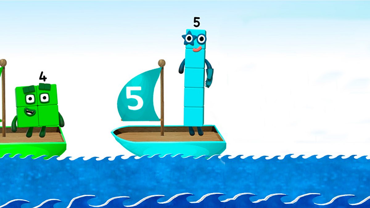 CBeebies Radio - Numberblocks Songs, Five Little Boats