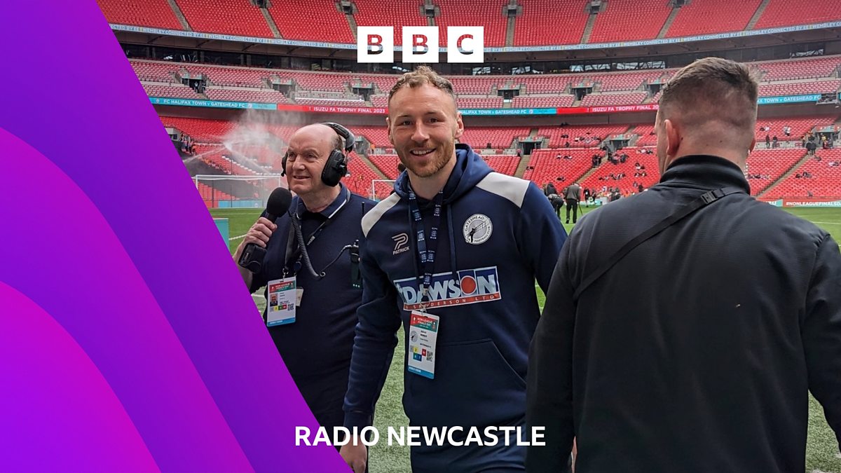 BBC Radio Newcastle - Total Sport - North East, Louis Storey at Wembley ...