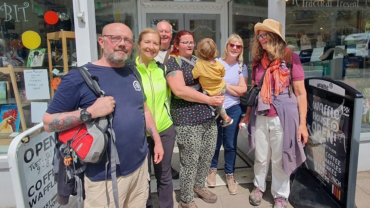 BBC Radio Devon - Pippa Quelch, Michael Chequer sits in (23/05/2023), Waffle Walk