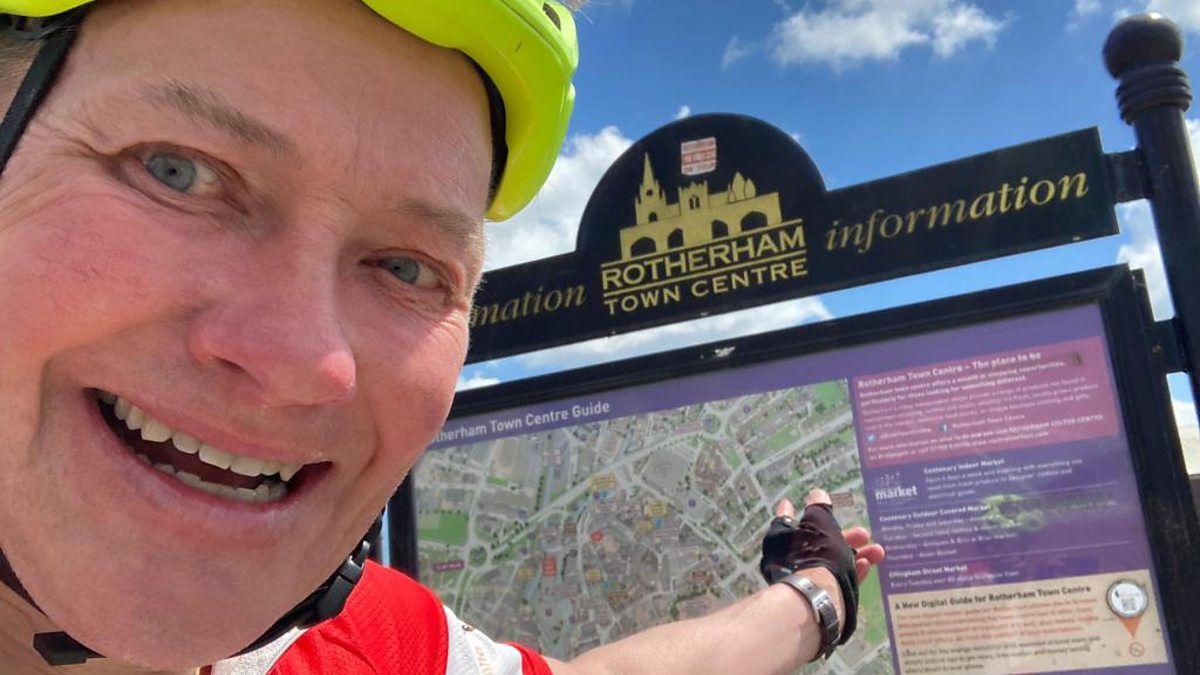 BBC Radio Cumbria - Pete Moss, Off to Wembley…by bike!