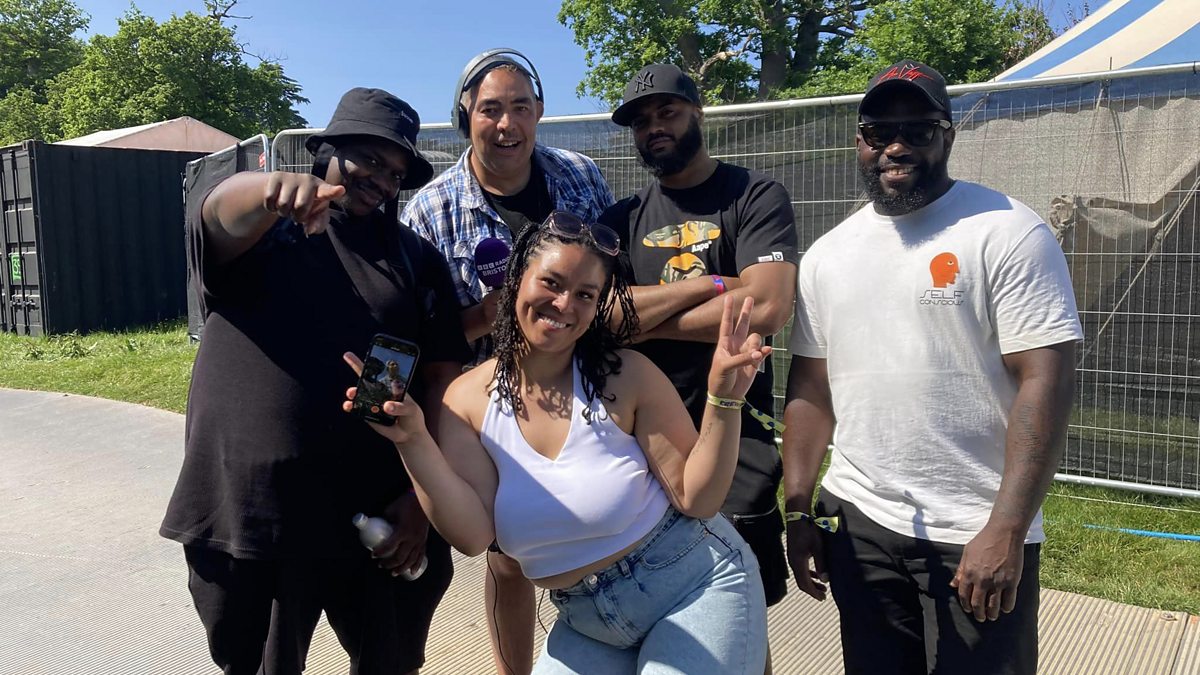 BBC Radio Bristol - Martin Evans, Martin with DJ McCoy Sway