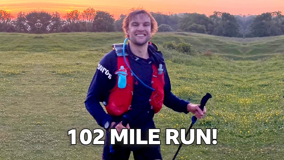 BBC Radio Oxford - Adam Ball, 05/06/2023, 102 mile run!
