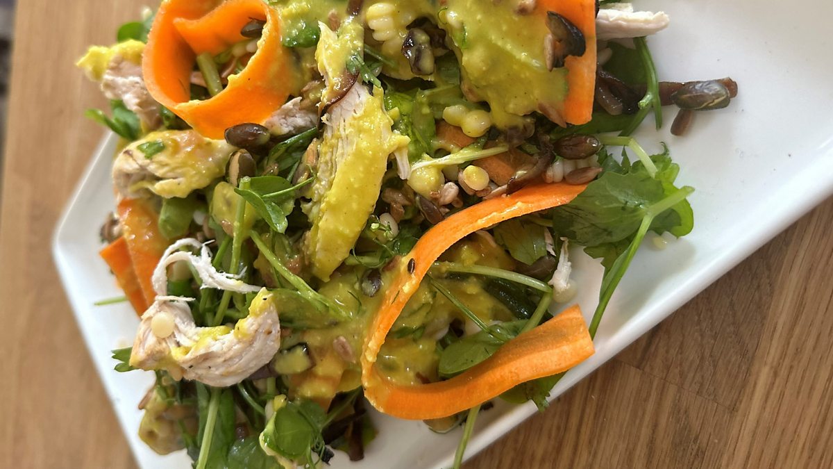 BBC One - Morning Live - Yvonne's Zesty Chicken Salad