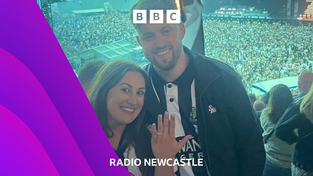 BBC Radio Newcastle - BBC Radio Newcastle, Couple get engaged at Sam ...