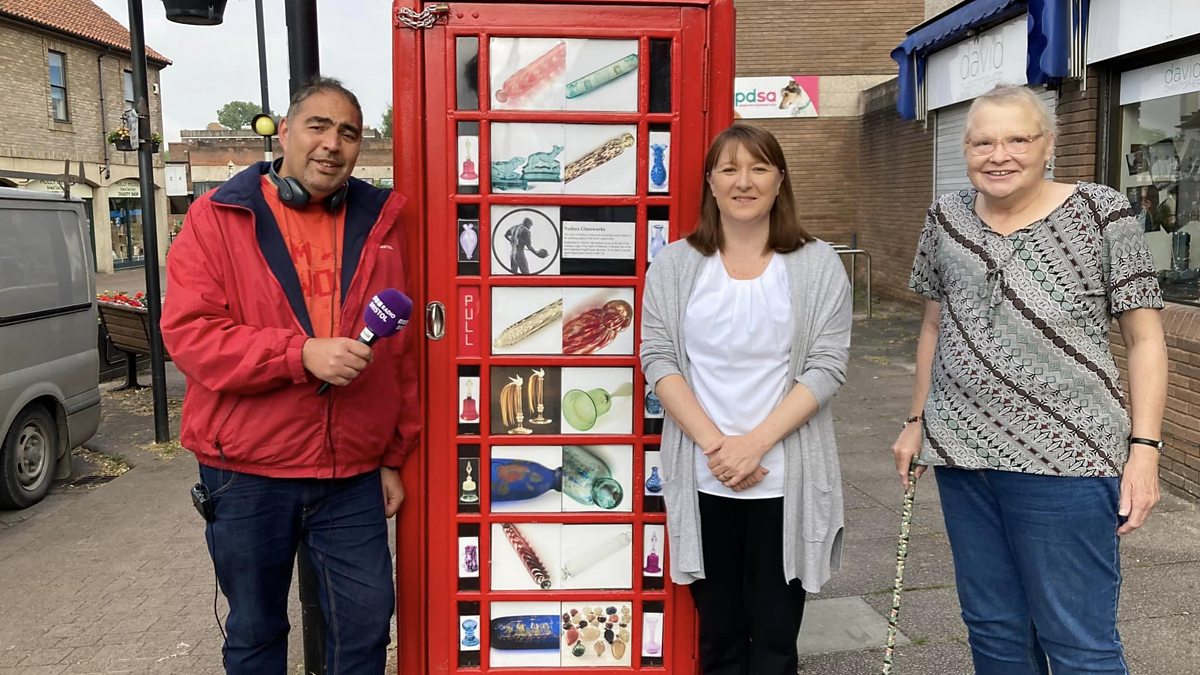 BBC Radio Bristol - Martin Evans, Martin at a very small museum in Nailsea