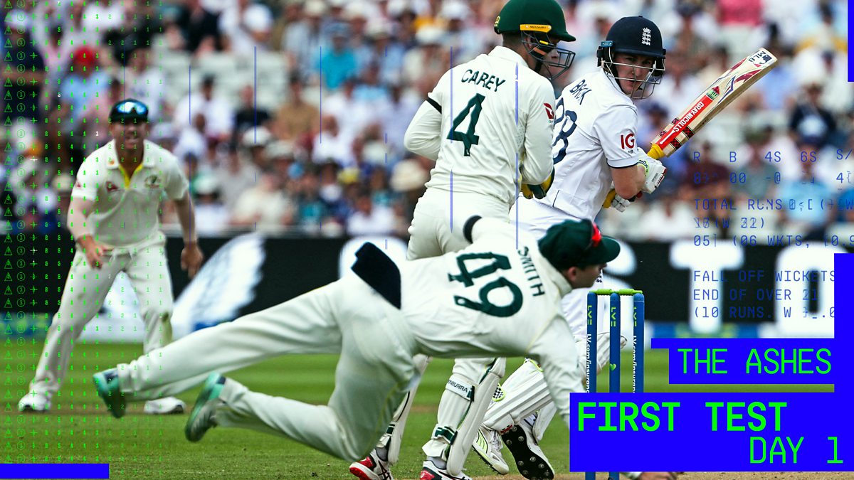 BBC Sport - Cricket: Today at the Test, The Ashes 2023, First Test, Day ...