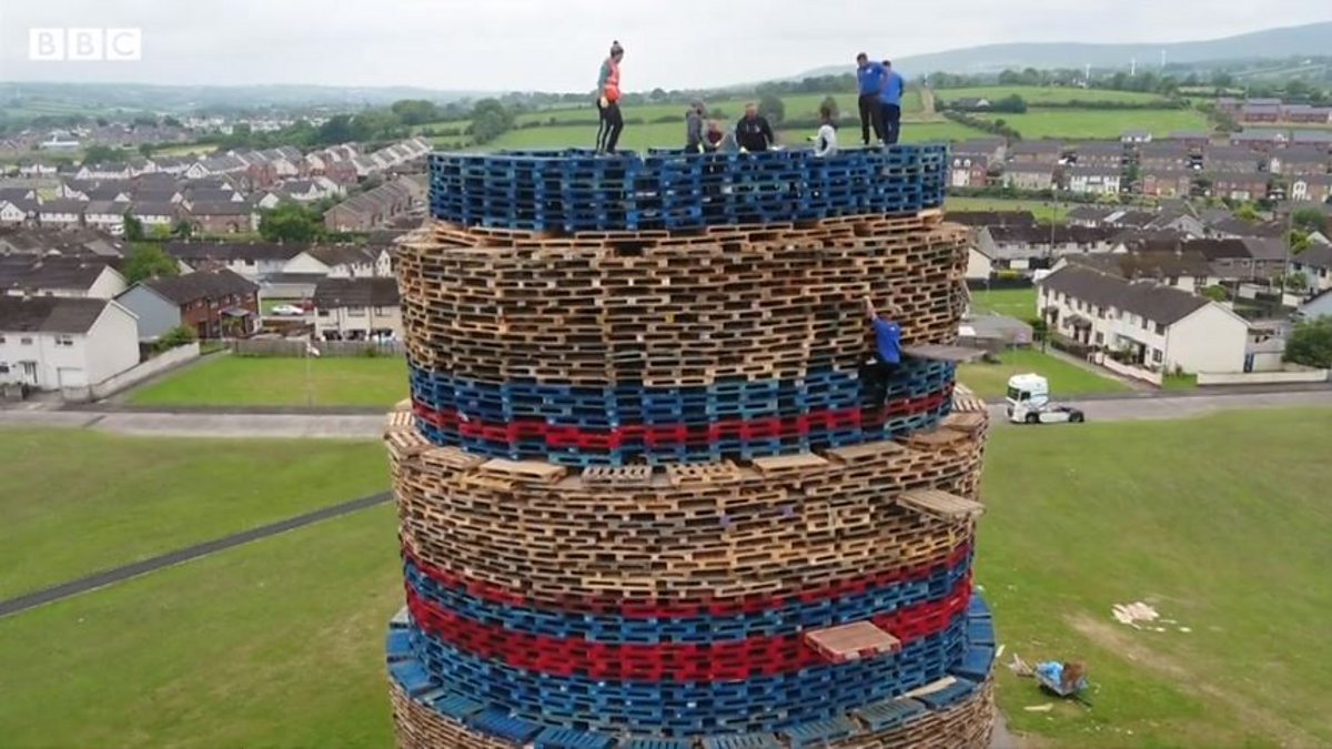 BBC Radio Ulster - The Nolan Show, 20/06/2023, Larne Bonfire Builder ...