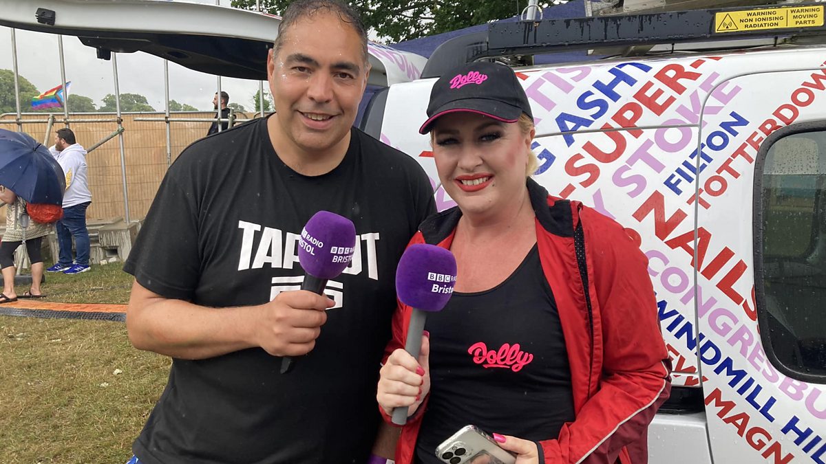 BBC Radio Bristol - Martin Evans, Martin with Sarah Jayne from The ...