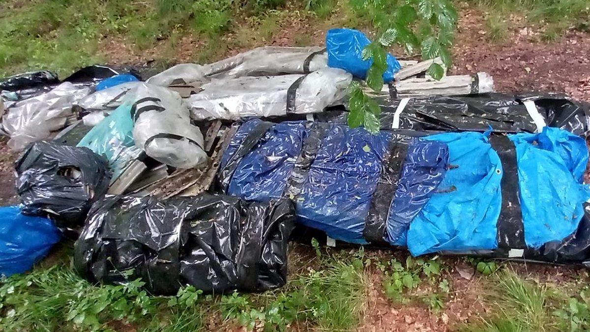 BBC Radio Wiltshire - Ben Prater, 12/07/2023, Fly-tipping: asbestos ...