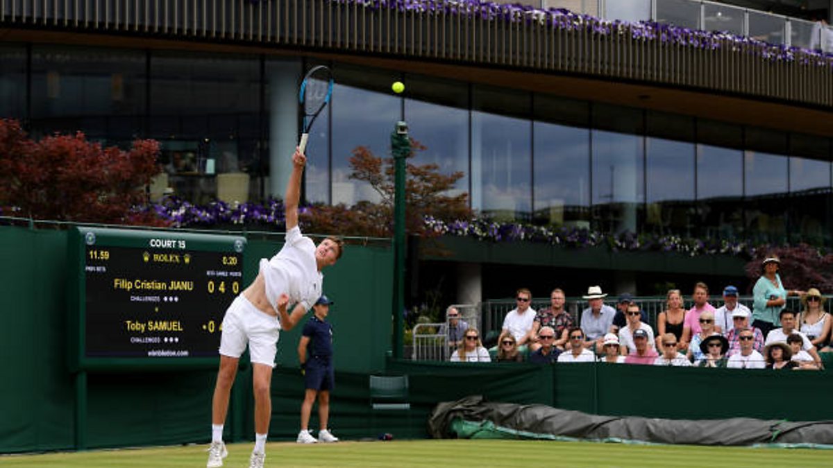 BBC Radio Solent - Solent Sport, Wimbledon: Ringwood's Toby Samuel on ...