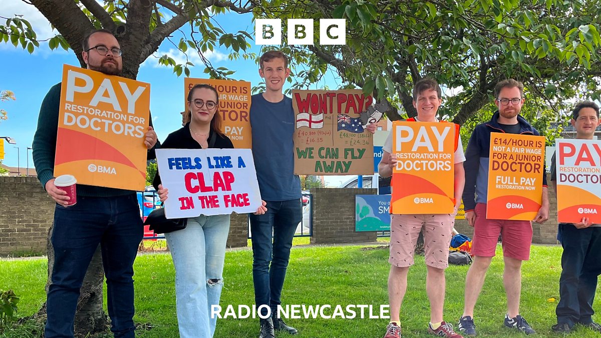 BBC Radio Newcastle - BBC Radio Newcastle, Junior doctors strike in Sunderland