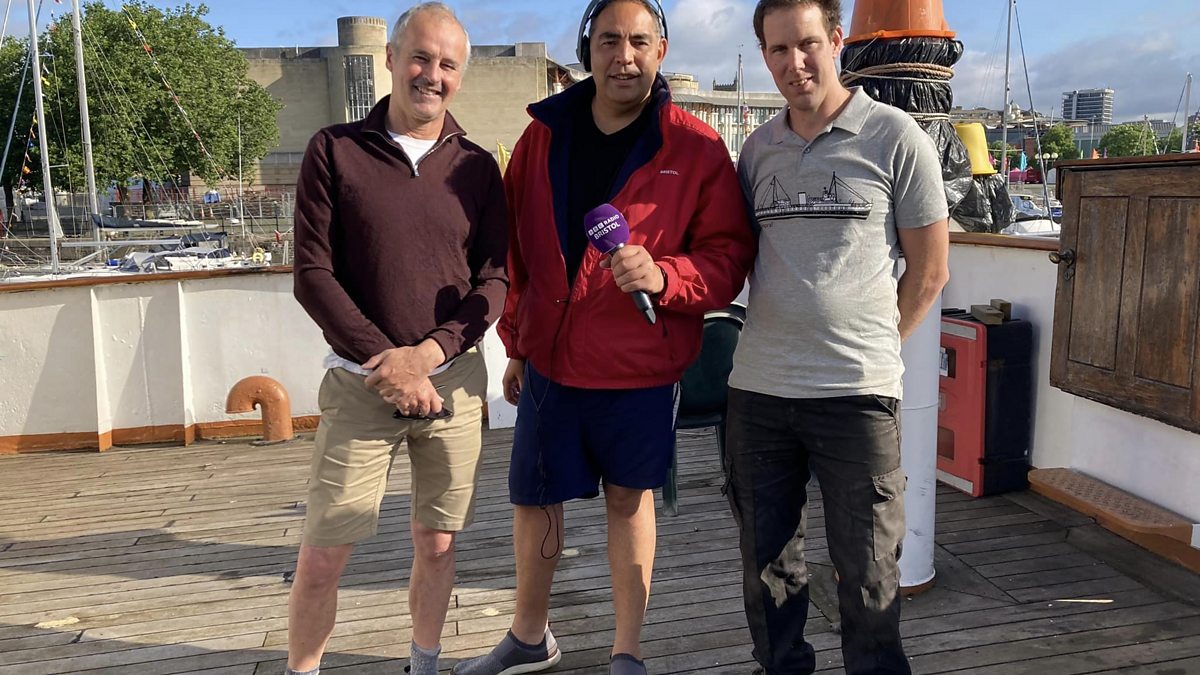 BBC Radio Bristol - Martin Evans, Martin live with Ali Vowles