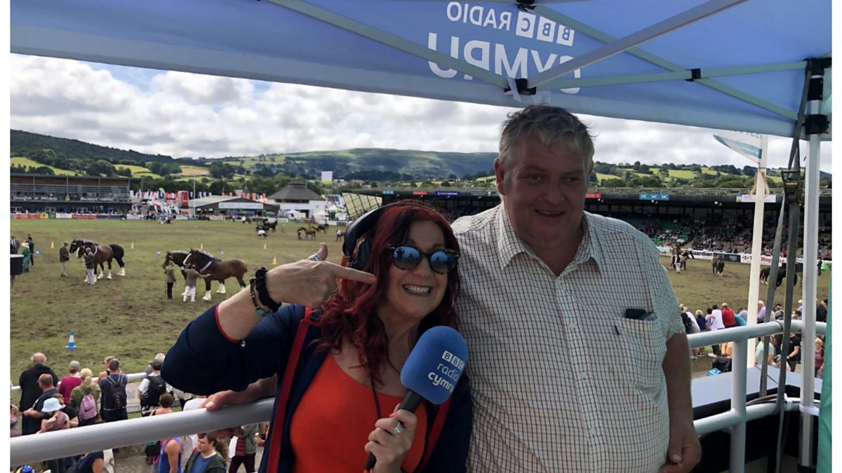BBC Radio Cymru - Bore Cothi, Huw Williams o'r Felinheli yn y Sioe Fawr.