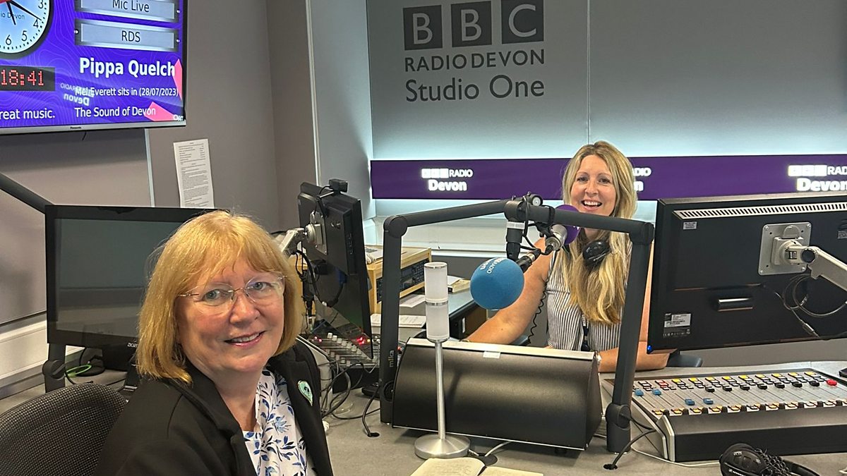 BBC Radio Devon - Pippa Quelch, Mel Everett sits in (28/07/2023), Plymouth City Council: Mel ...