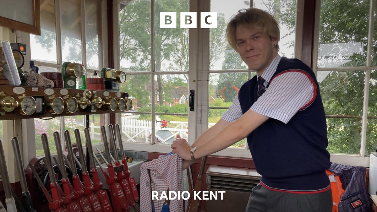BBC Radio Kent - BBC Radio Kent, Raising 50 for 50 at Tenterden station
