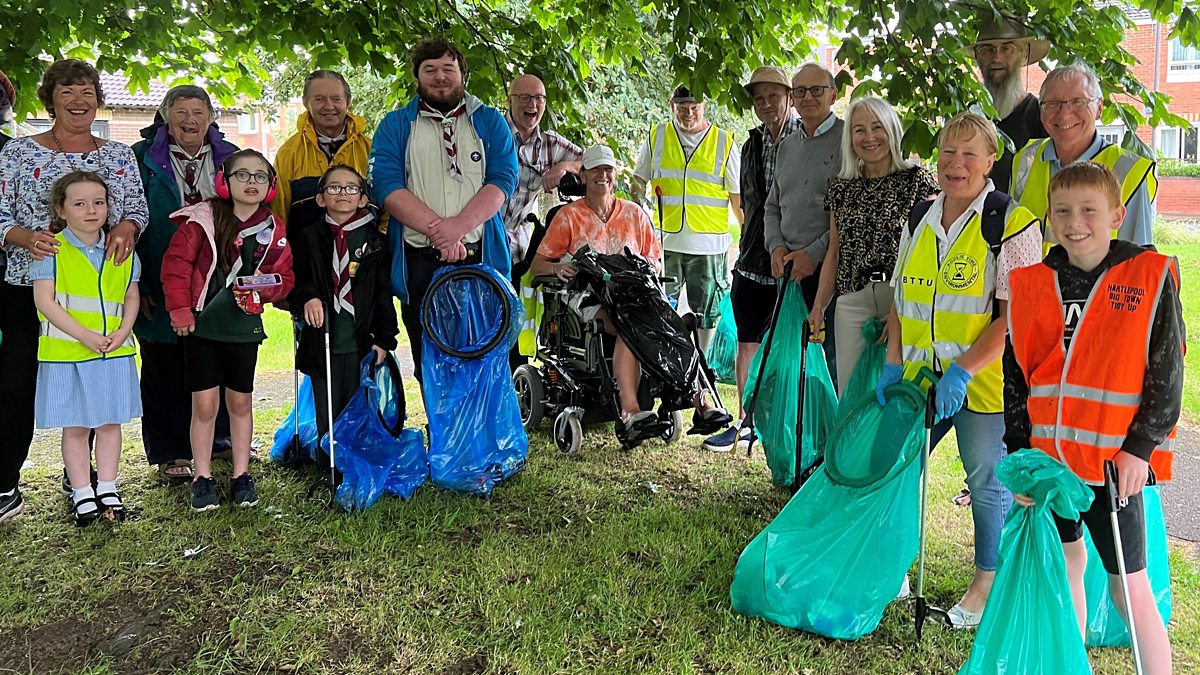 BBC Radio Tees - Make a Difference: Tees, Hartlepool Big Town Tidy Up ...