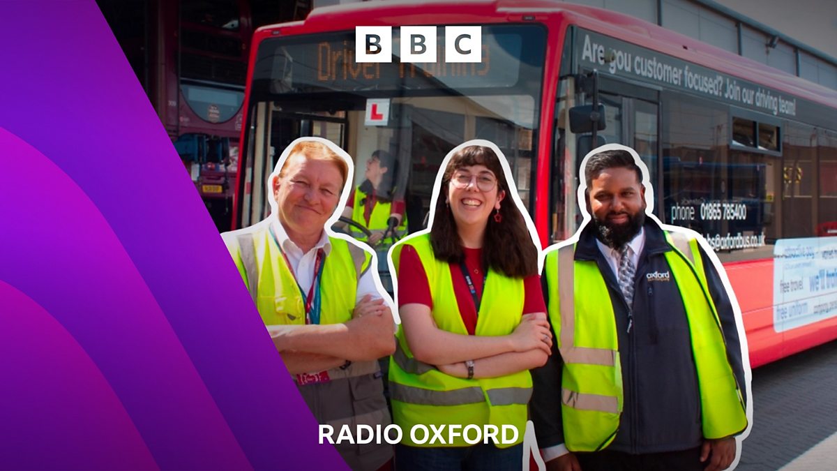 BBC Radio Oxford - BBC Radio Oxford, Learning to be a bus driver!
