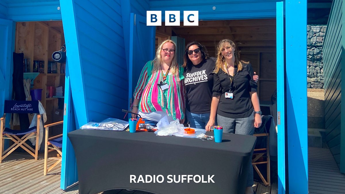 BBC Radio Suffolk - Luke Deal, Beach Hut Library