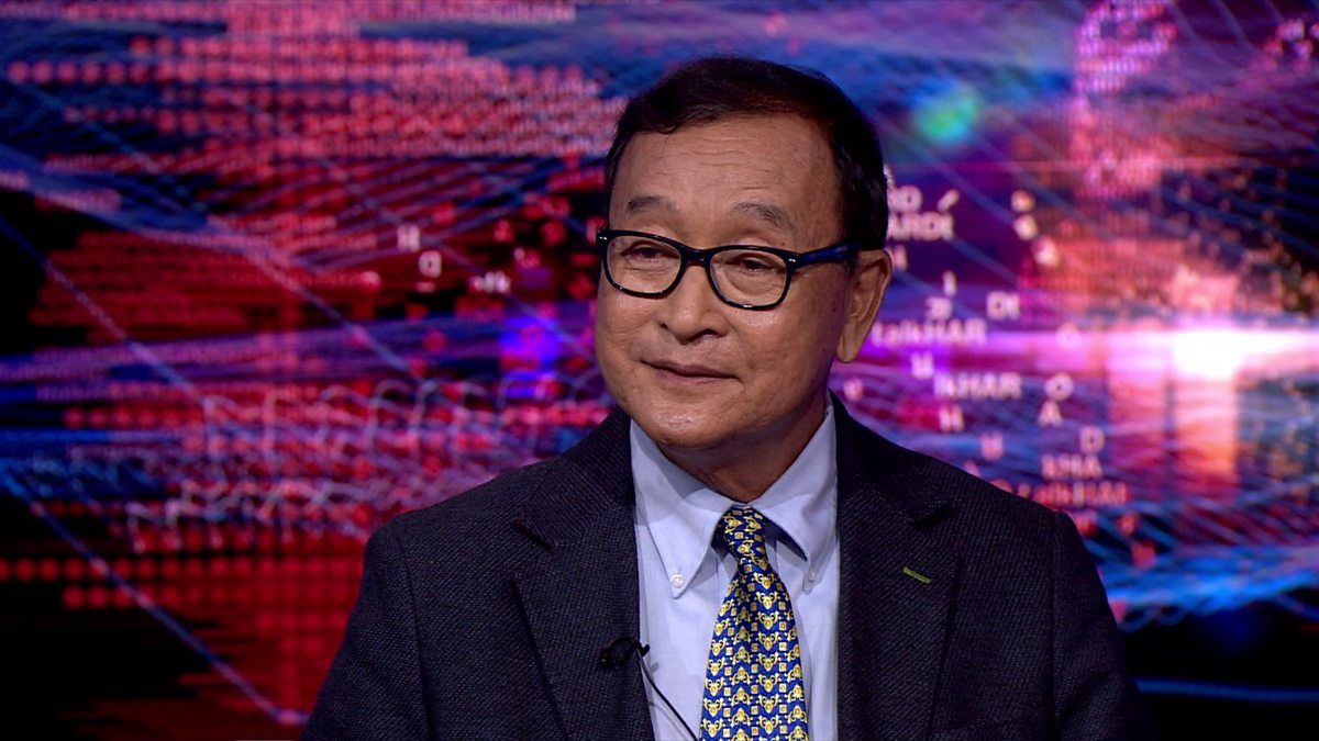 BBC News - HARDtalk, Sam Rainsy - Acting President, Cambodia National ...