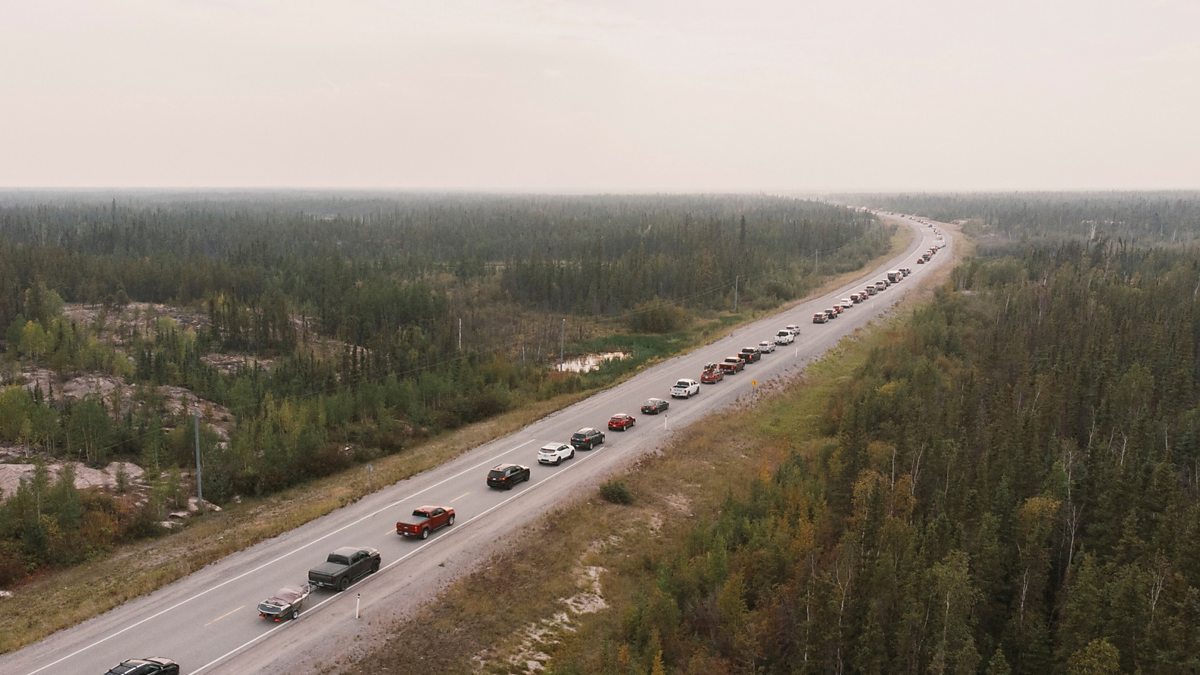 BBC World Service - Newshour, Canada fires: Yellowknife population ...