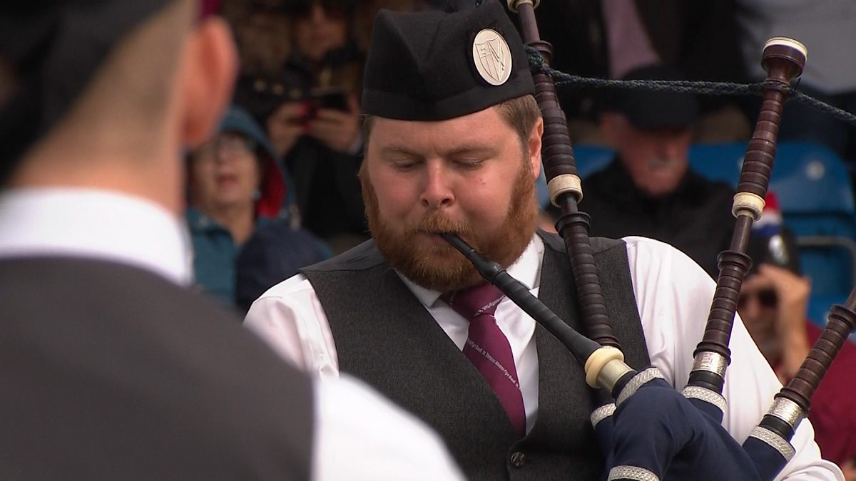 BBC One - World Pipe Band Championships, St Thomas Alumni - MSR