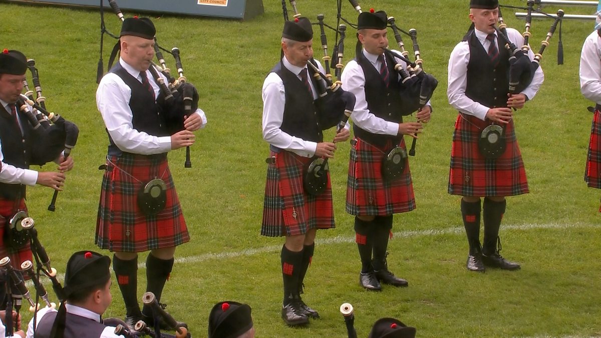 BBC One - World Pipe Band Championships, Field Marshal Montgomery - Medley