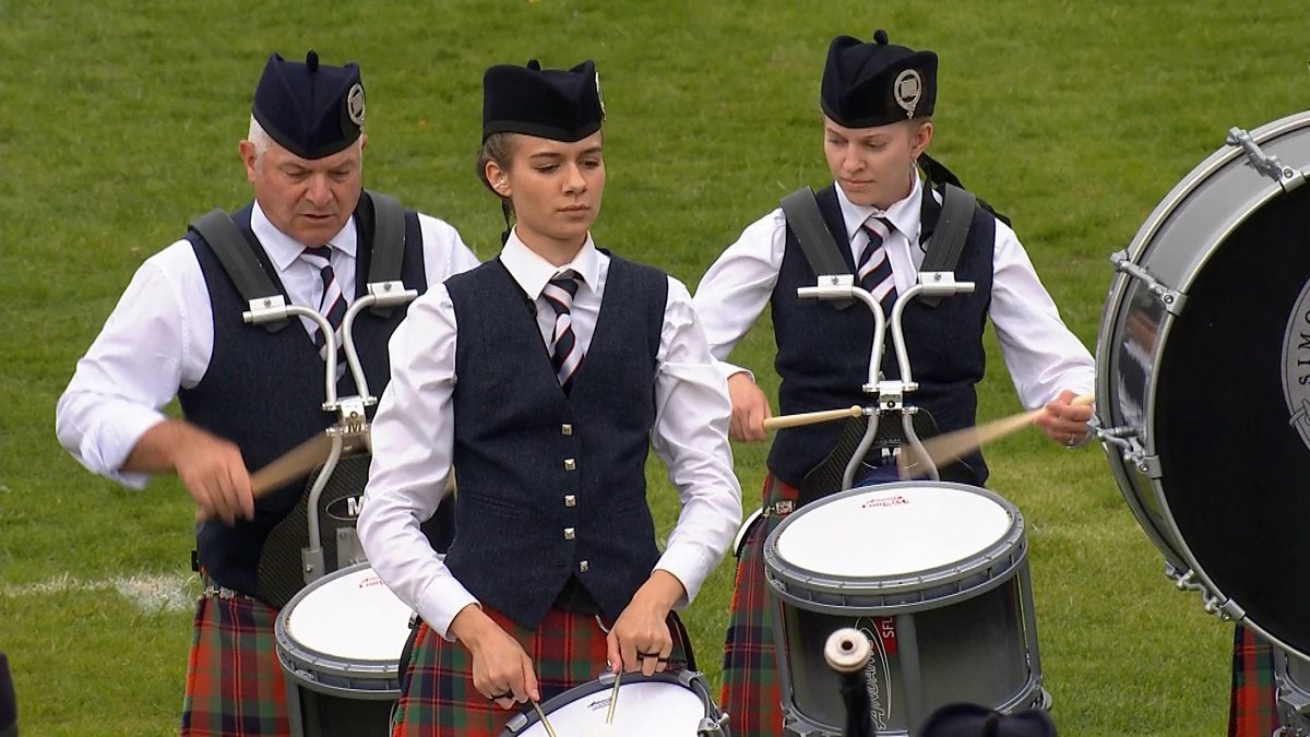 BBC One - World Pipe Band Championships, Simon Fraser University - Medley