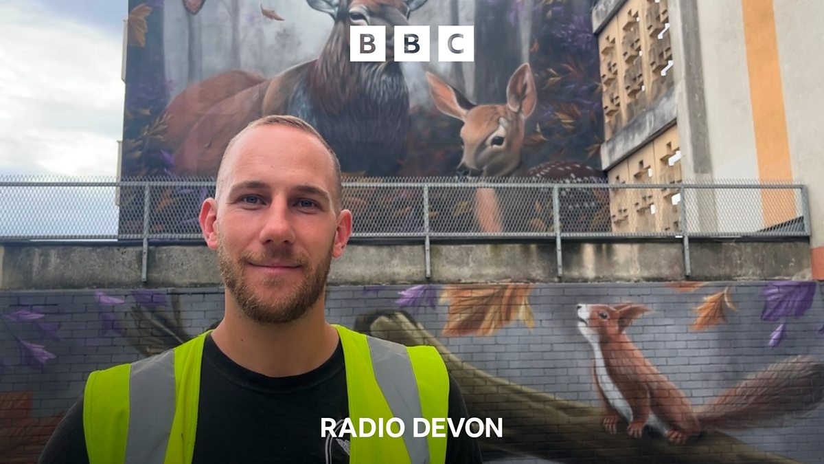BBC Radio Devon - BBC Radio Devon, Mural artist brings nature to ...