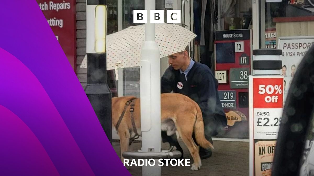 BBC Radio Stoke - Paula White, A brolly for a dog