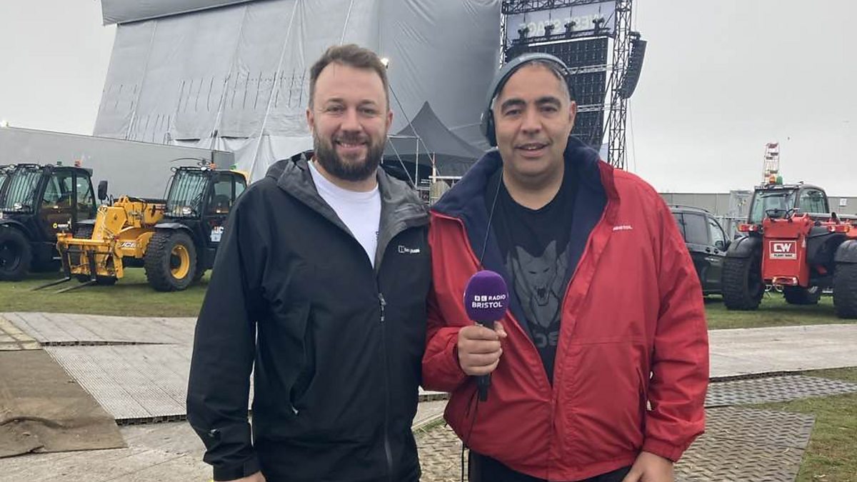 BBC Radio Bristol - Martin Evans, Martin live from Forwards Festival