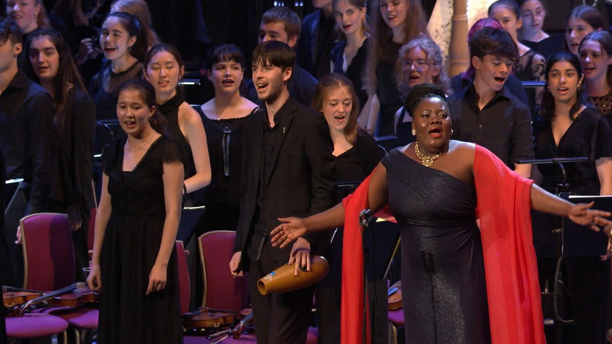 BBC Radio 3 - BBC Proms, 2023, NYO at the Proms, Masabane Cecilia Rangwanasha brings joy with ...