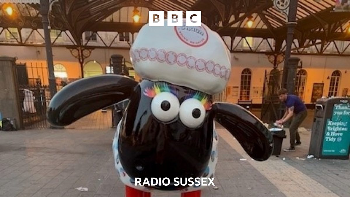 BBC Radio Sussex - BBC Radio Sussex, Shaun the Sheep in Brighton & Hove