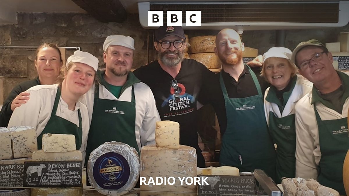 BBC Radio York - BBC Radio York, Wolverine visits Settle cheese shop!