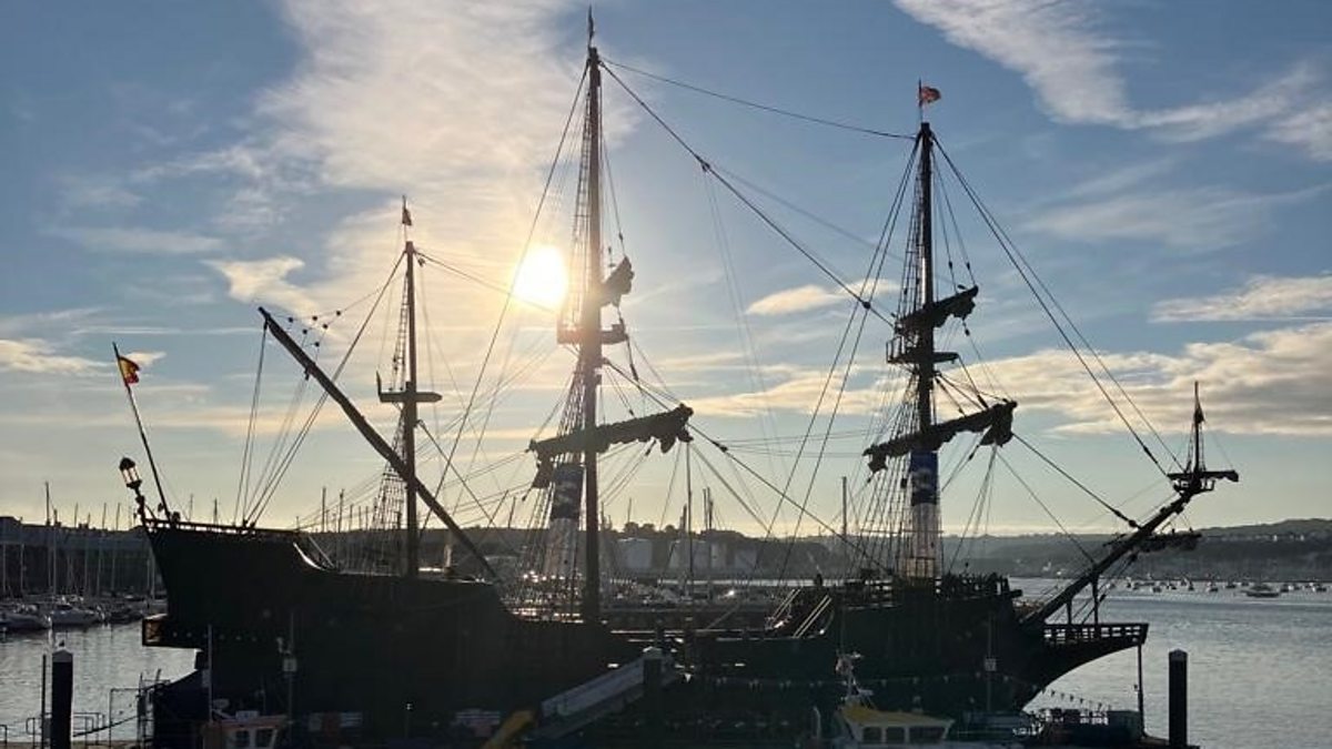 BBC Radio Devon - John Acres, 13/09/2023, El Galeon a full size replica ...