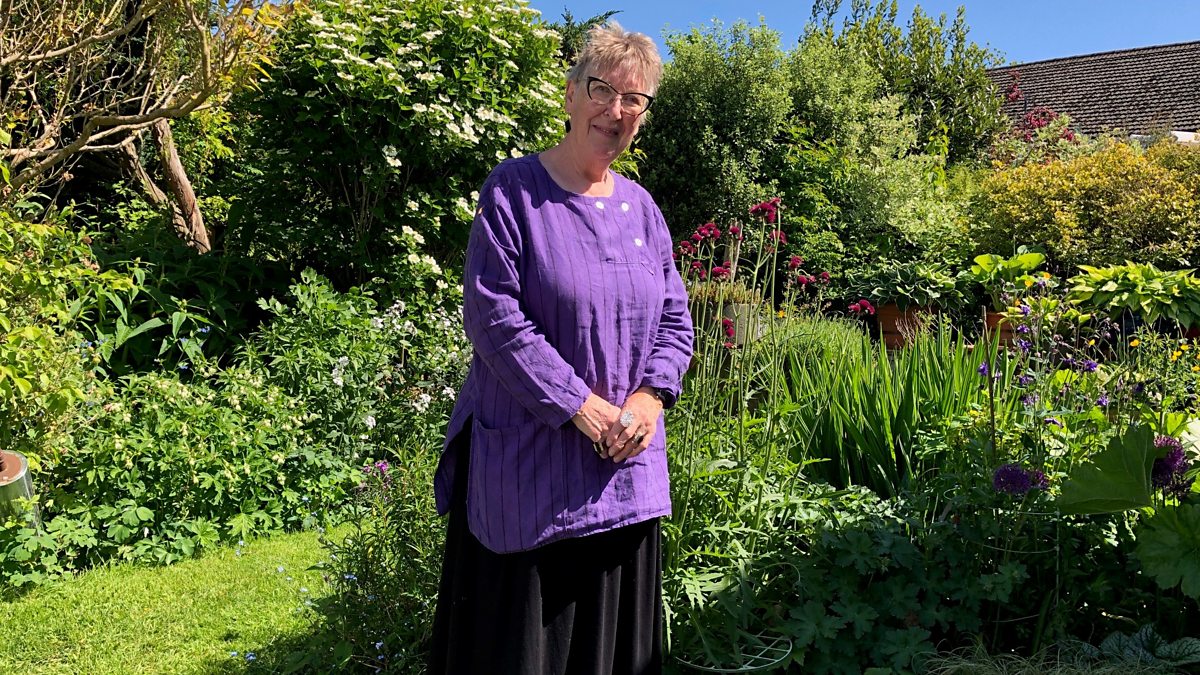 BBC Radio Sheffield - The Grow Show, Jenny Street's Totley garden