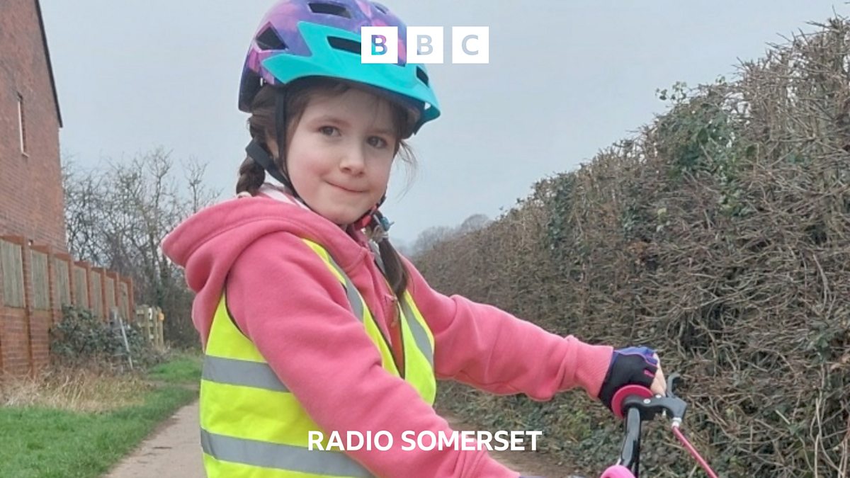 BBC Radio Somerset - BBC Radio Somerset, 6-year-old Zara gets on her bike for charity