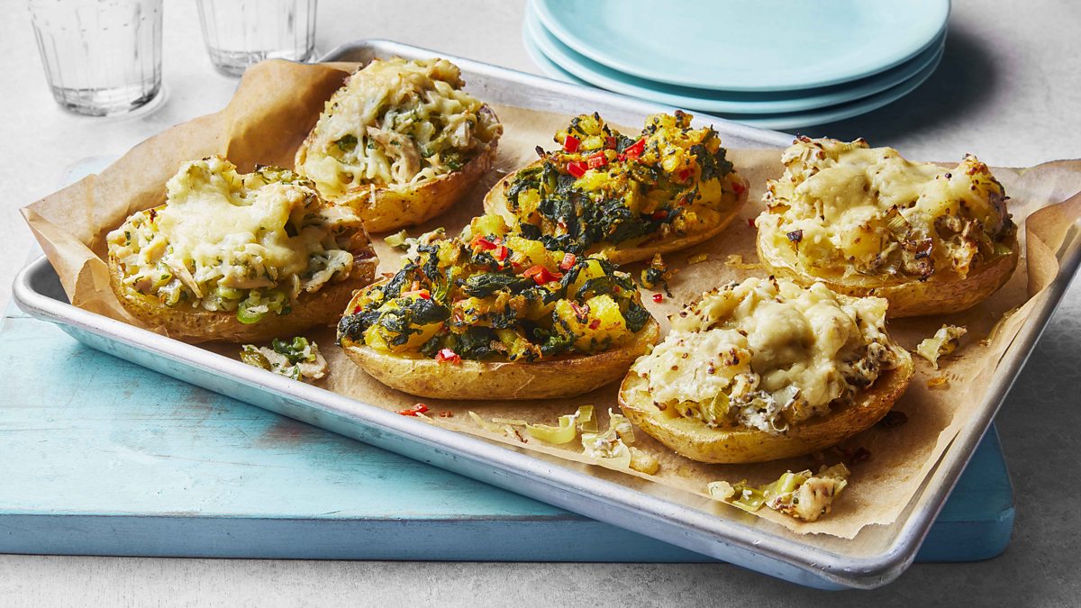 BBC - BBC Food, Loaded jacket potatoes 3 ways