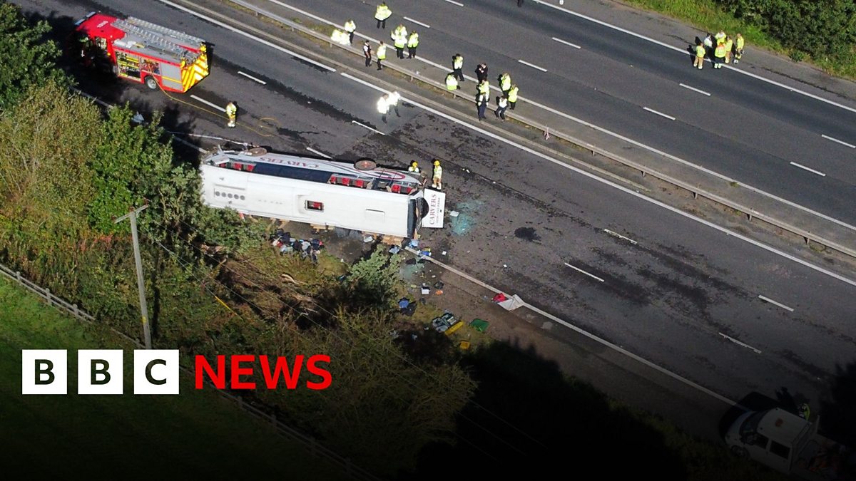 BBC News - Two Dead After School Bus Overturns in Wirral