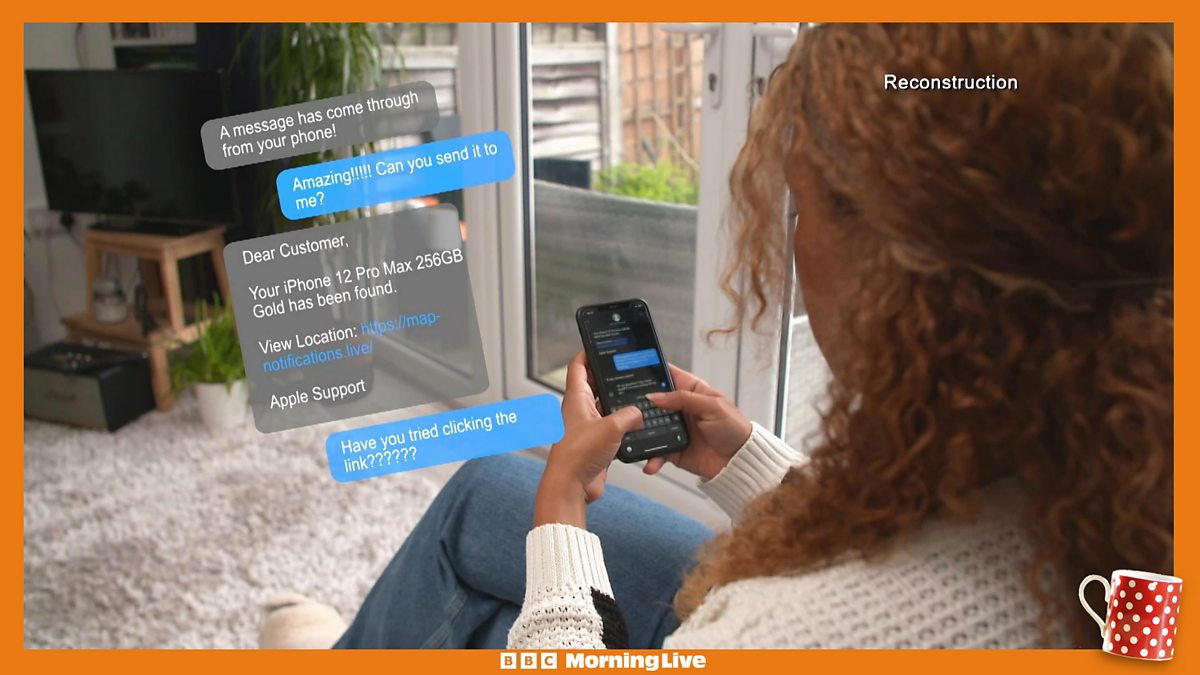 BBC One - Morning Live, Stolen phone scam