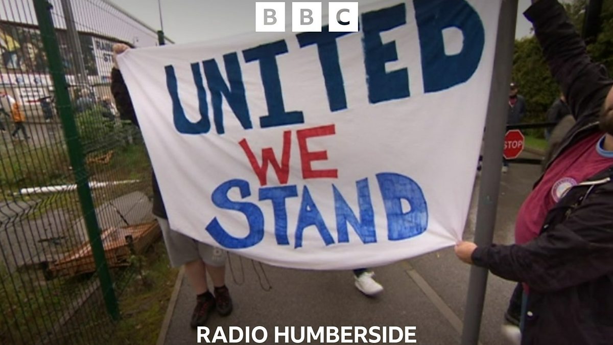 BBC Radio Humberside - BBC Radio Humberside, Scunthorpe United "unity walk"