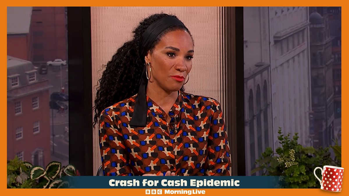BBC One - Morning Live, Moped crash for cash scams
