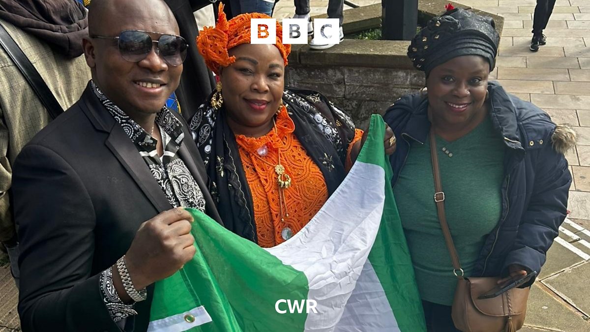 BBC CWR - BBC CWR, Nigerian Flag Flies in Coventry
