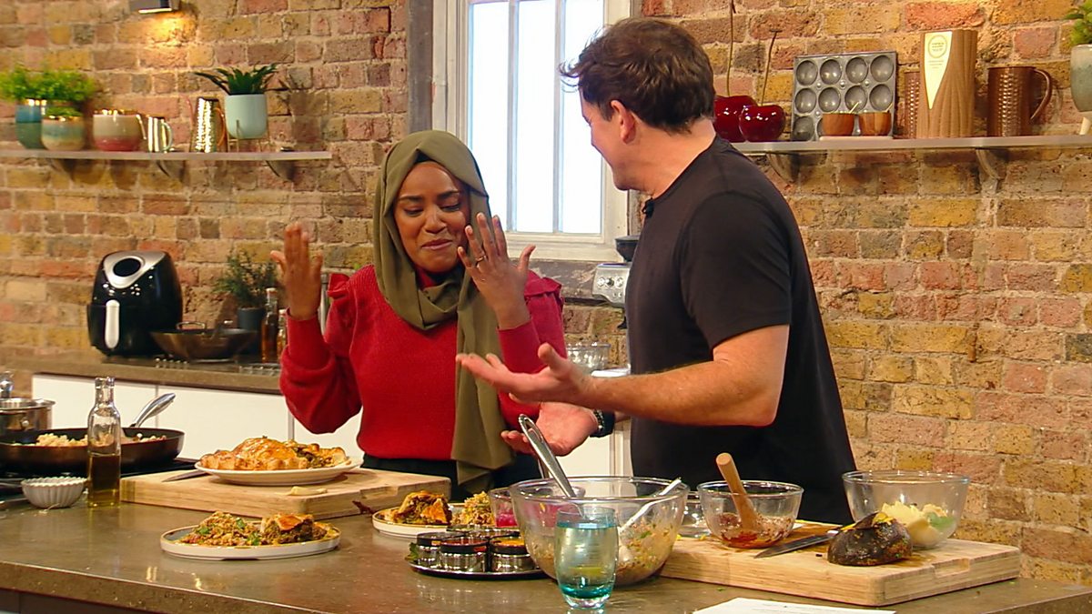 BBC One - Saturday Kitchen, 07/10/2023, Nadiya Hussain's keema plate ...