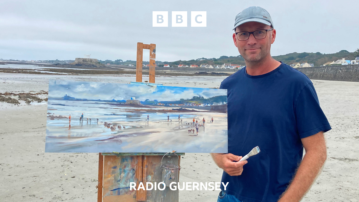 BBC Radio Guernsey - Tim Hunter, 11/10/2023, Guernsey landscapes a work ...