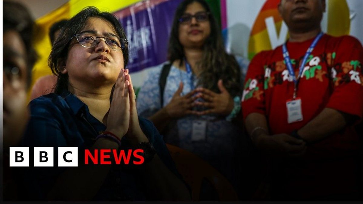 BBC News - India Supreme Court Same-Sex Marriage Judgement