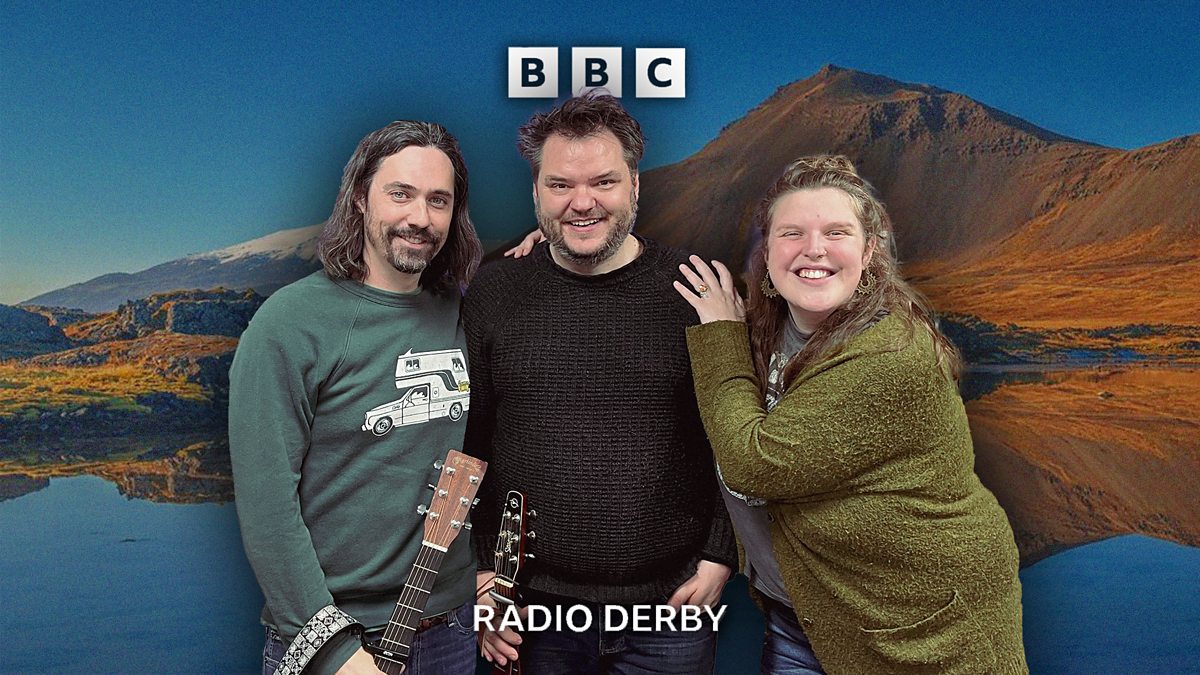 BBC Radio Derby - BBC Radio Derby, "We met up a mountain in Iceland"