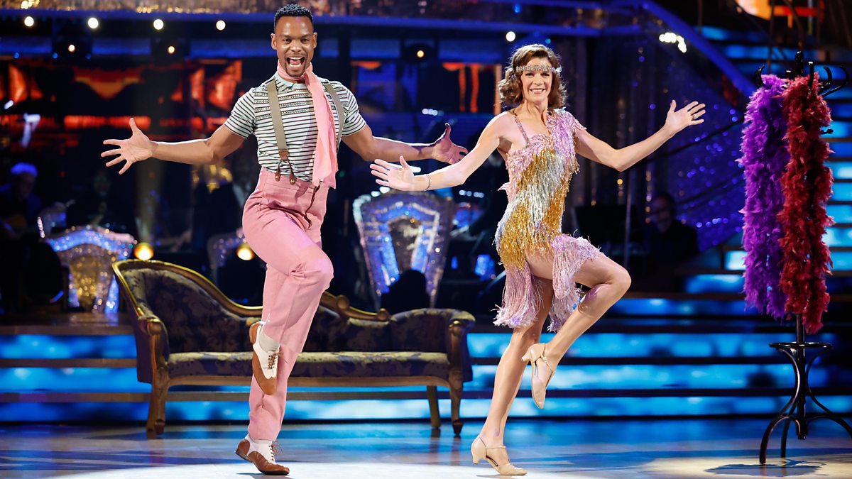 BBC One - Strictly Come Dancing, Series 21, Week 5, Annabel Croft and Johannes Radebe Charleston