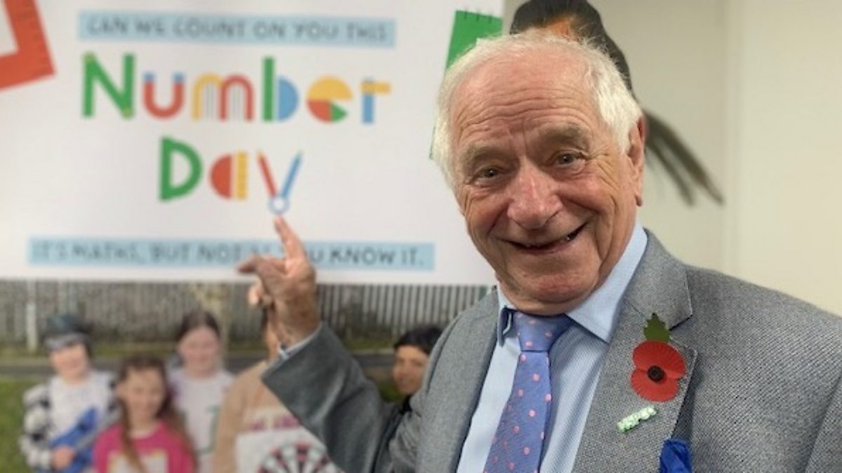 BBC Radio Leicester - Ady Dayman, 01/11/2023, TV Legend Johnny Ball launches 'Number Day' in ...
