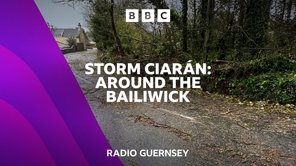 BBC Radio Guernsey - BBC Radio Guernsey, Storm Ciarán: Around the Bailiwick